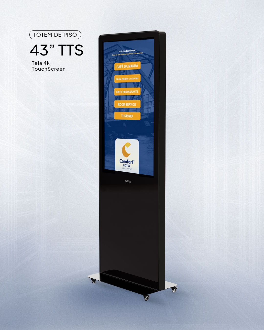 Totens Digitais de Autoatendimento e Mídia Indoor | AdPlay